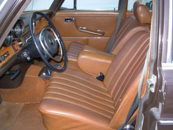 5k: Brown Cow: 1973 Mercedes-Benz 280 SEL 4.5 W108 - DailyTurismo