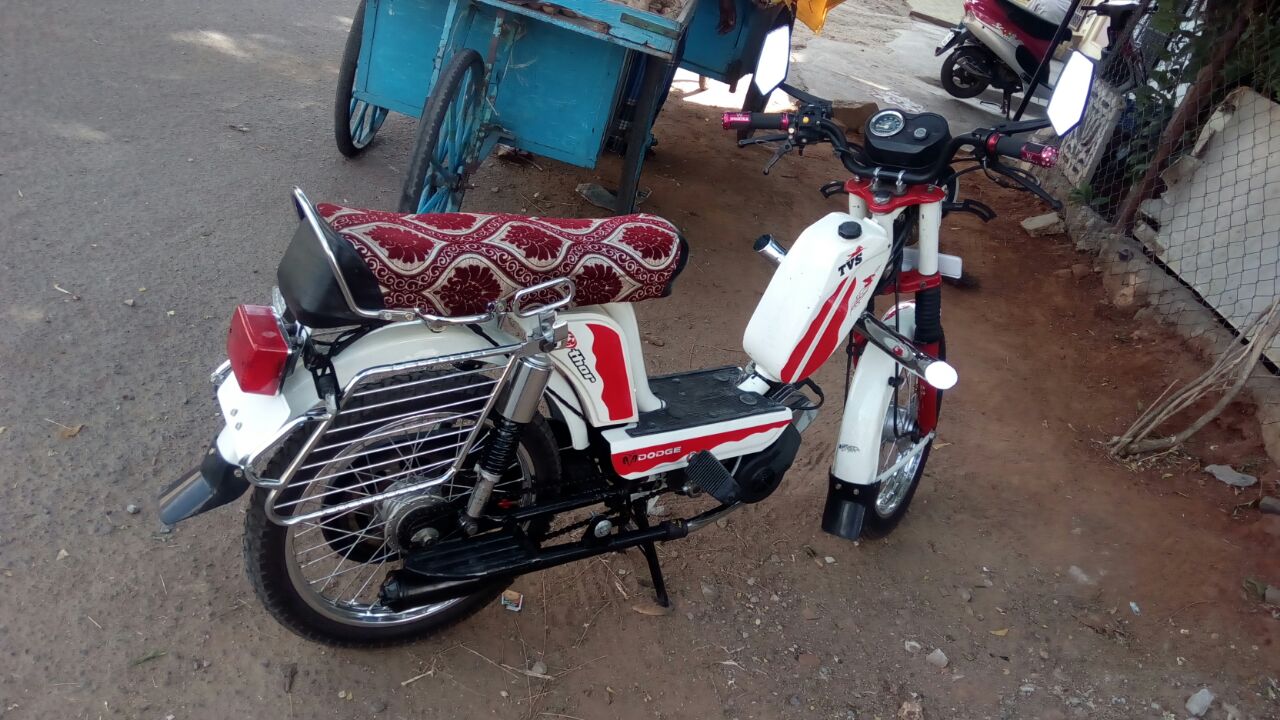 TVS 50 modified scooter