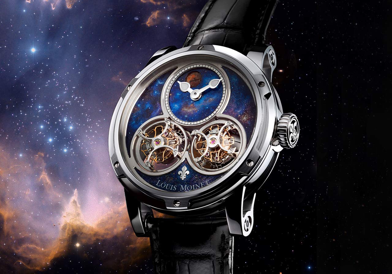 Louis Moinet - Sideralis Inverted Double Tourbillon | Time and Watches ...