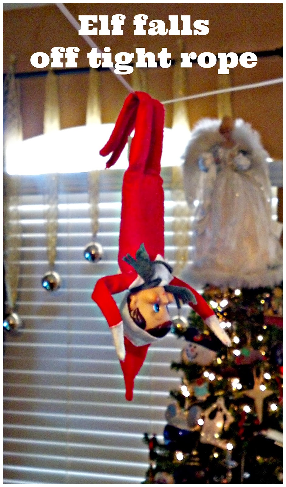 Learning As I Sew...bake, cut, and create: Elf on the Shelf: Tight Rope ...