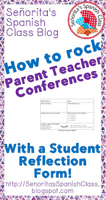 Senorita's Spanish Class: Parent Teacher Conferences