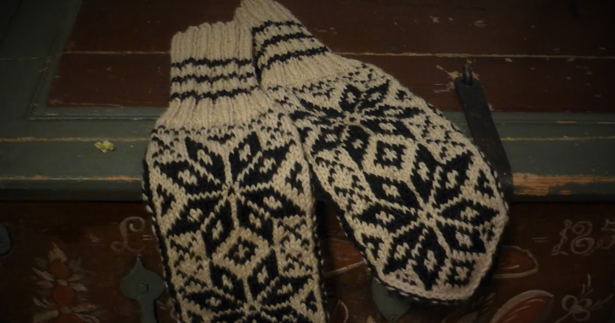 Østerdalsbrura: How to knit selbu mittens. Free pattern! / Hvordan ...