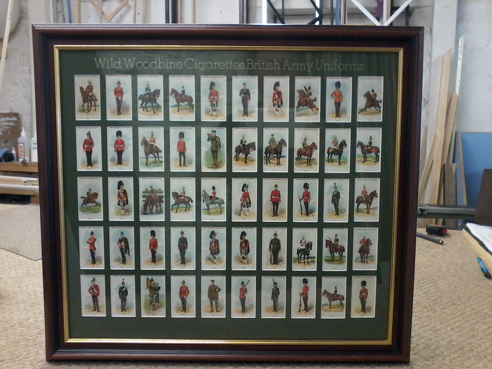 Frontier Picture Frames: Cigarette Card Collection