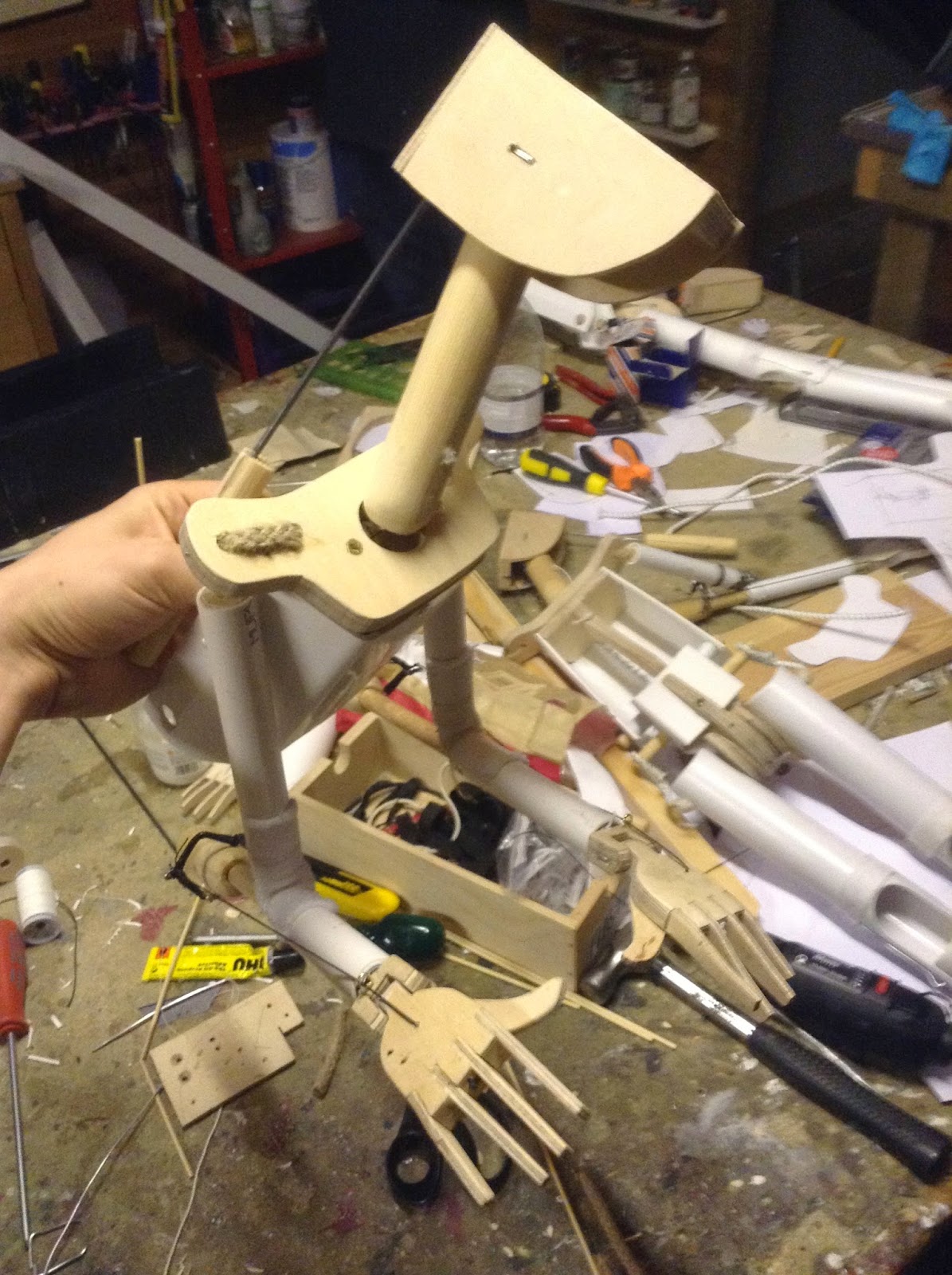 Puppetry work 2011 - Present: Rope man