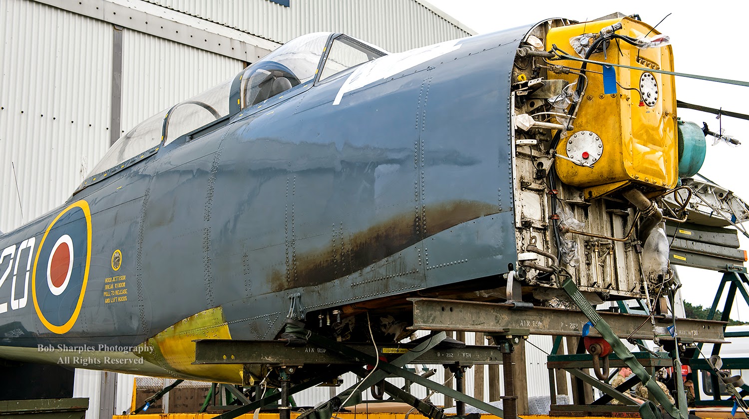 Photography by Bob Sharples: Royal Navy Sea Fury Recovery and Repair ...