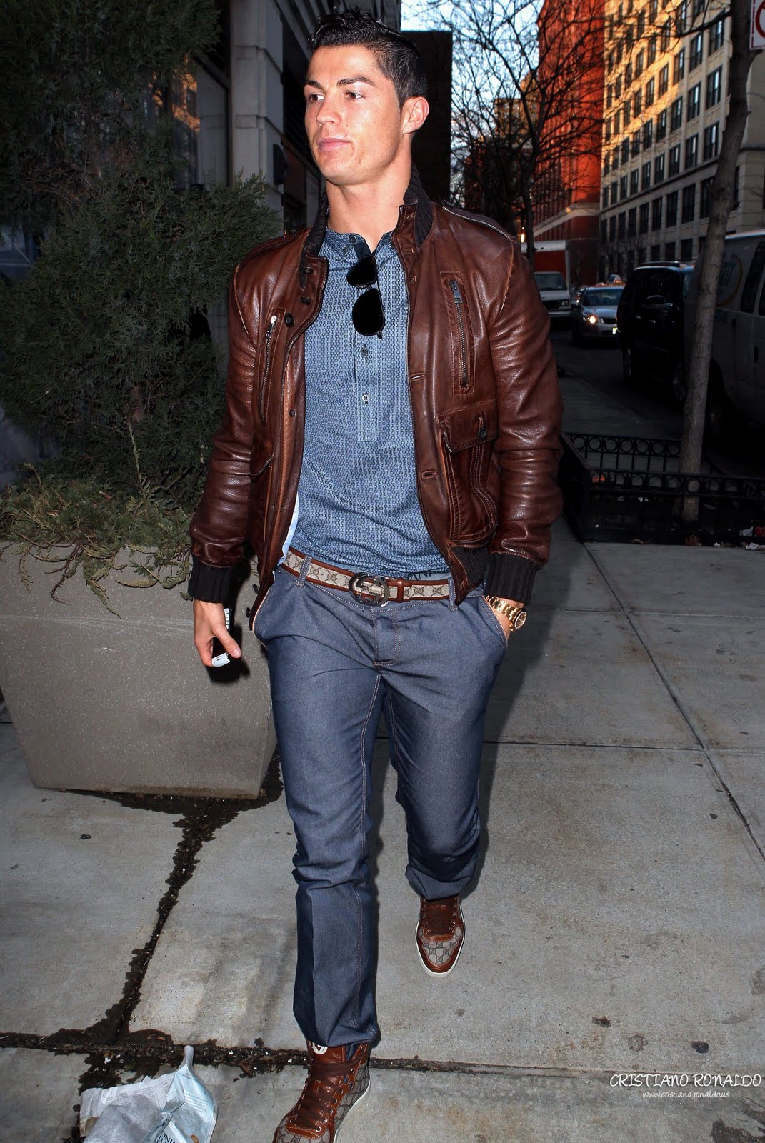 Cristiano Ronaldo Style: Cristiano Ronaldo in New York Style