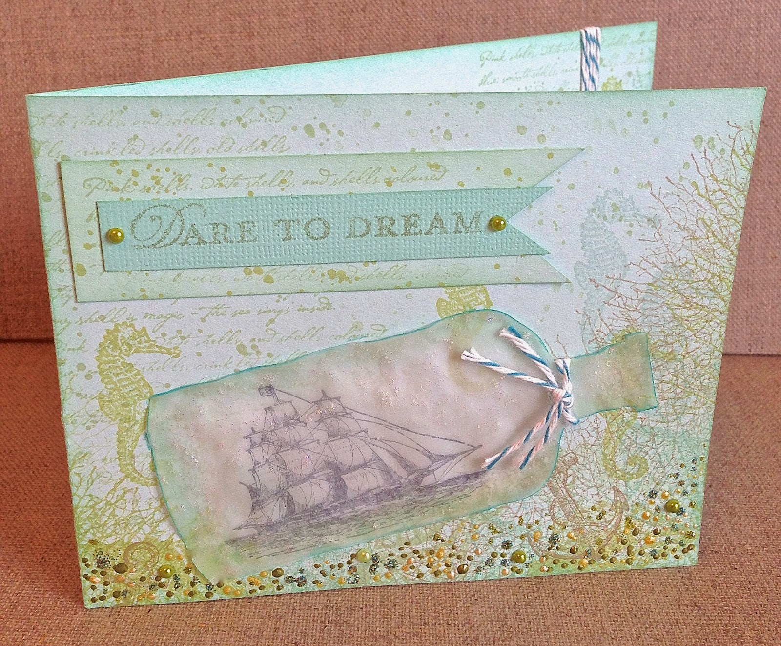 Petite Fleur Paperie: By the Tide Card Duo