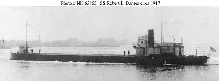 Naval Warfare: USS Robert L. Barnes (AK-11, AO-14, AG-27)