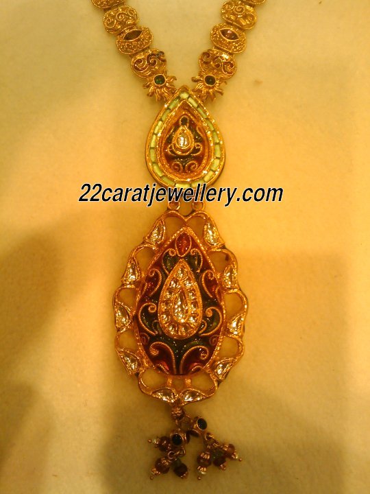 Antique Neck Chains - Jewellery Designs