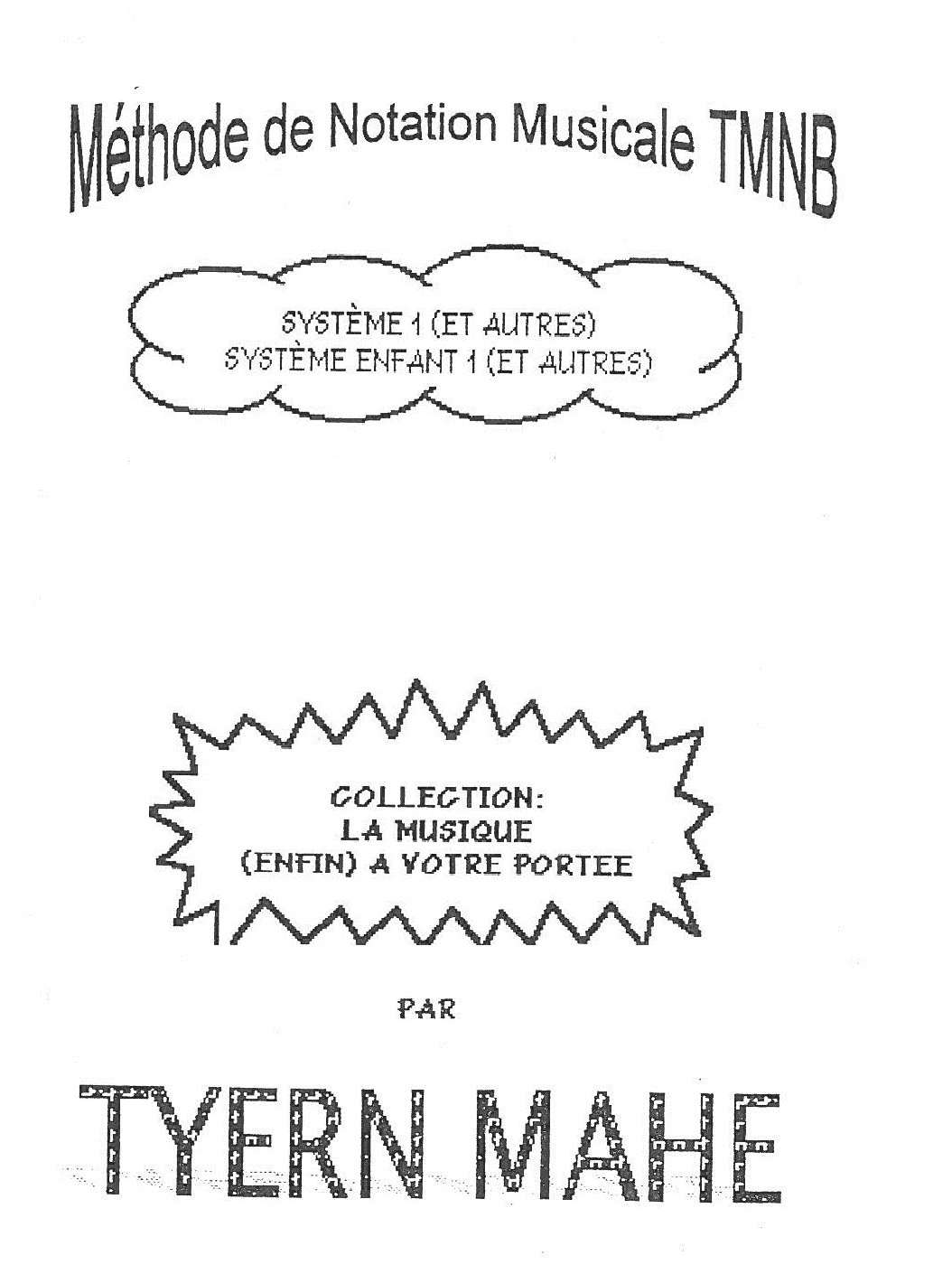 YANNICK CHARBONNEL CHANSONS EN FRANÇAIS: Méthode de Notation Musicale ...