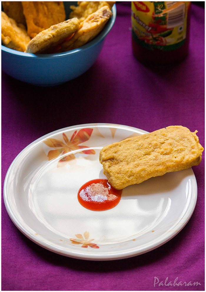 Palaharam: Bread Pakoda