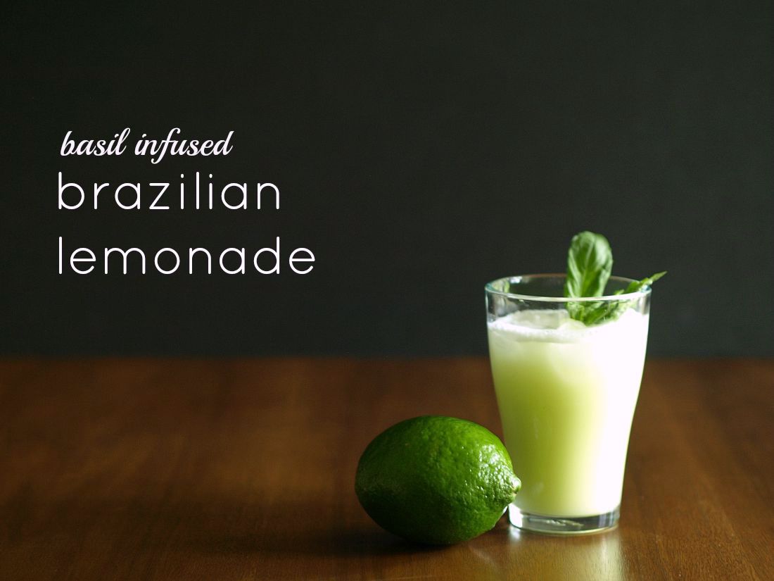 Basil Infused Brazilian Lemonade » This Little Miggy
