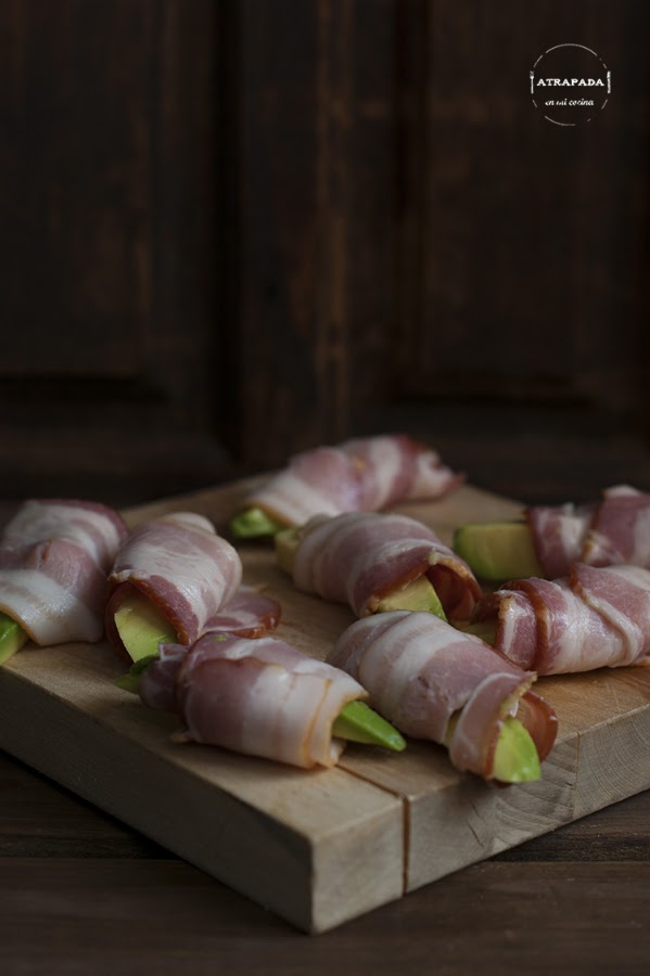 "Wrapped" de aguacate y bacon | Cocina