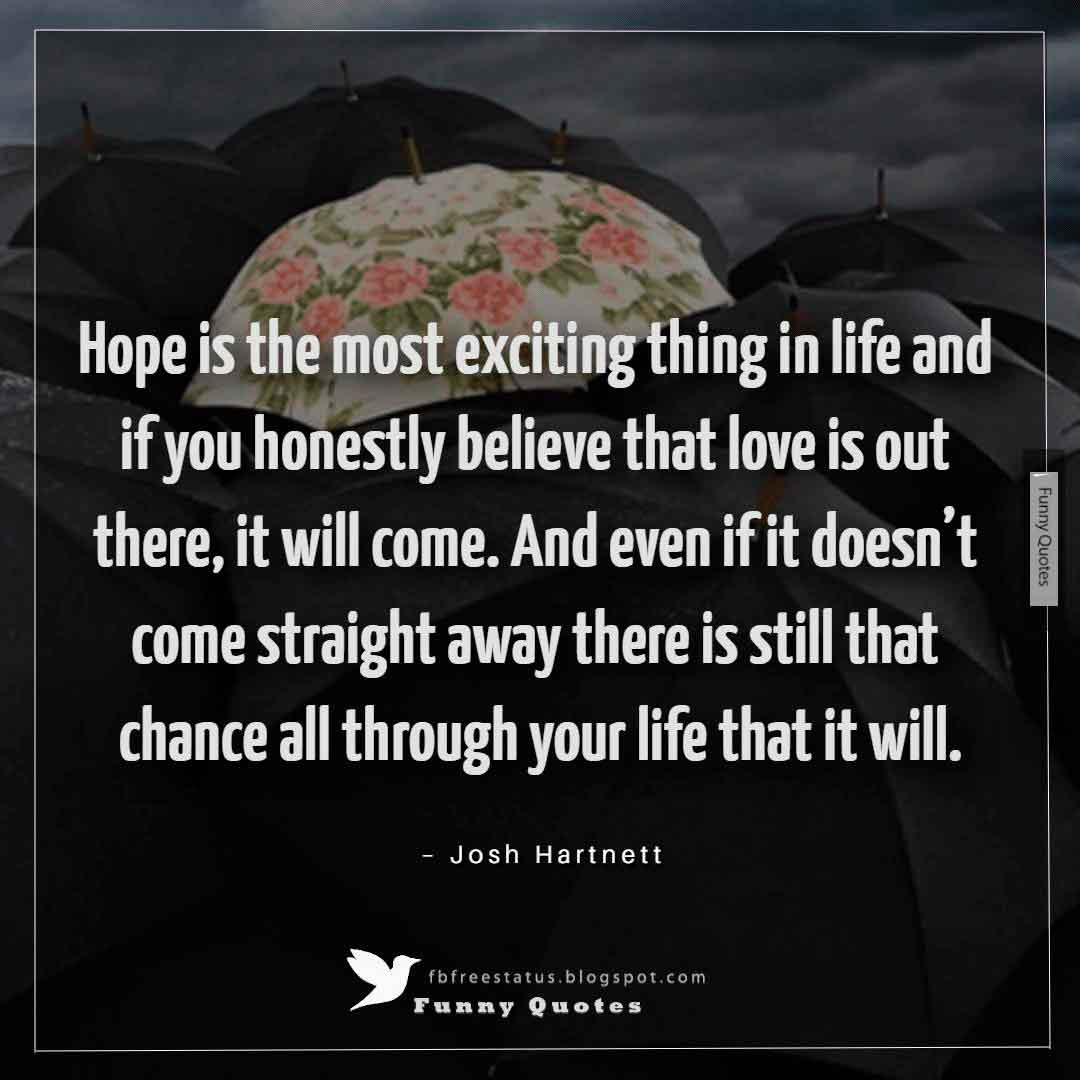 Hope Quotes and Hope Saying with Images & Pictures