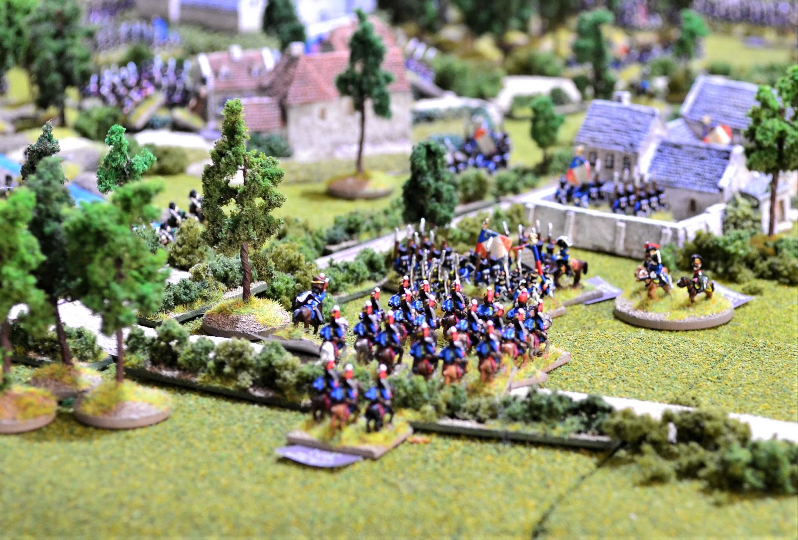 Grymauch's Solo Wargaming Blog : The Battle of Waterloo in 6mm Part 8