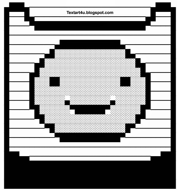 Cute Cat Face Ascii Text Art Cool Ascii Text Art 4 U