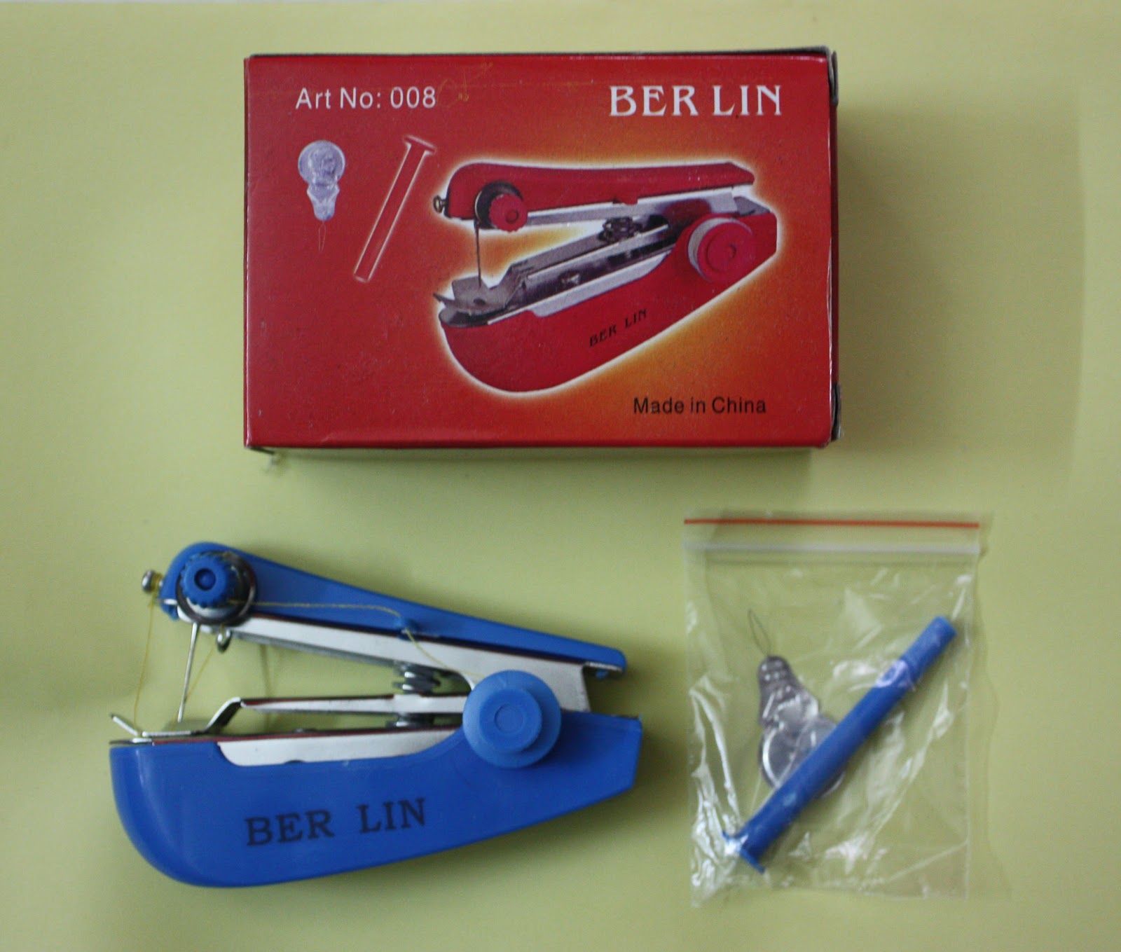 PAKSU Mesin Jahit Mini: Jenis STAPLER