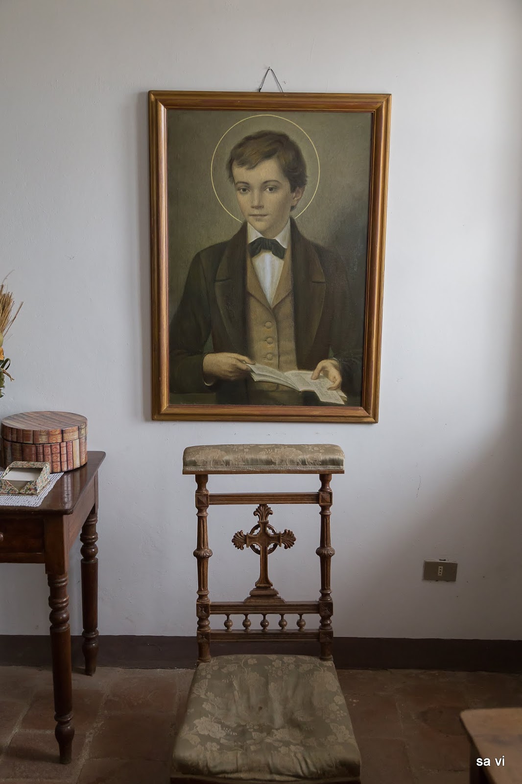 sacerdos viennensis: Am Geburtsort des hl. Dominikus Savio