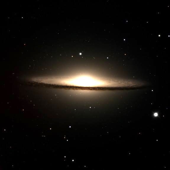 Uzay-Bilim: Sombrero Galaksisi (M104 - NGC 4594)