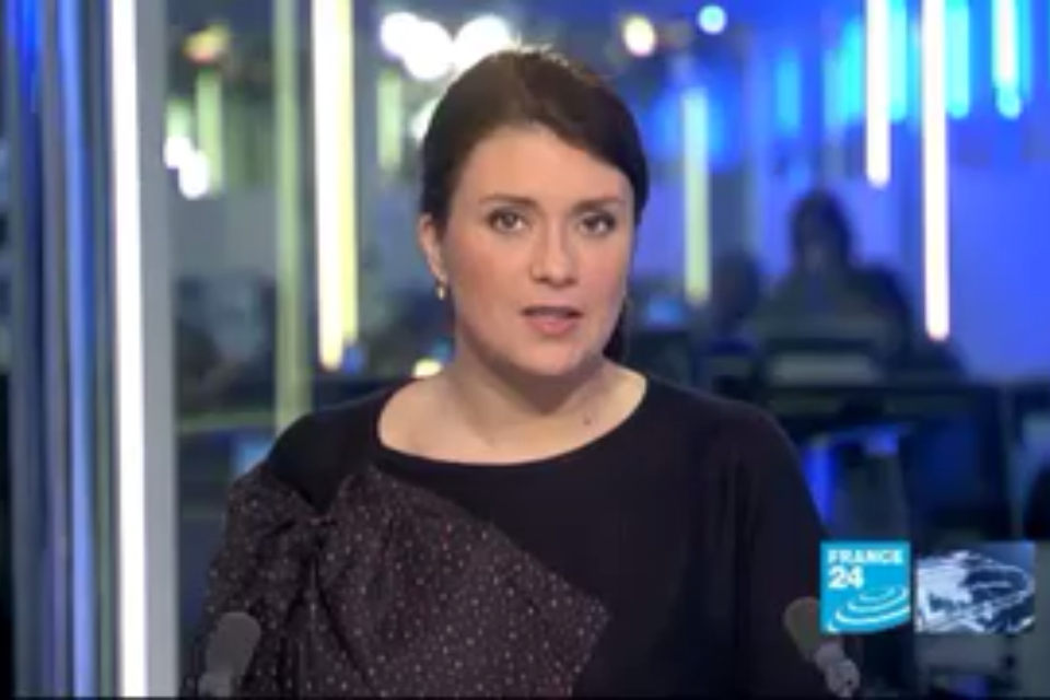 vuesalatele: 2012 01 09 @06H30 - AUDREY RACINE, FRANCE 24, LE JOURNAL