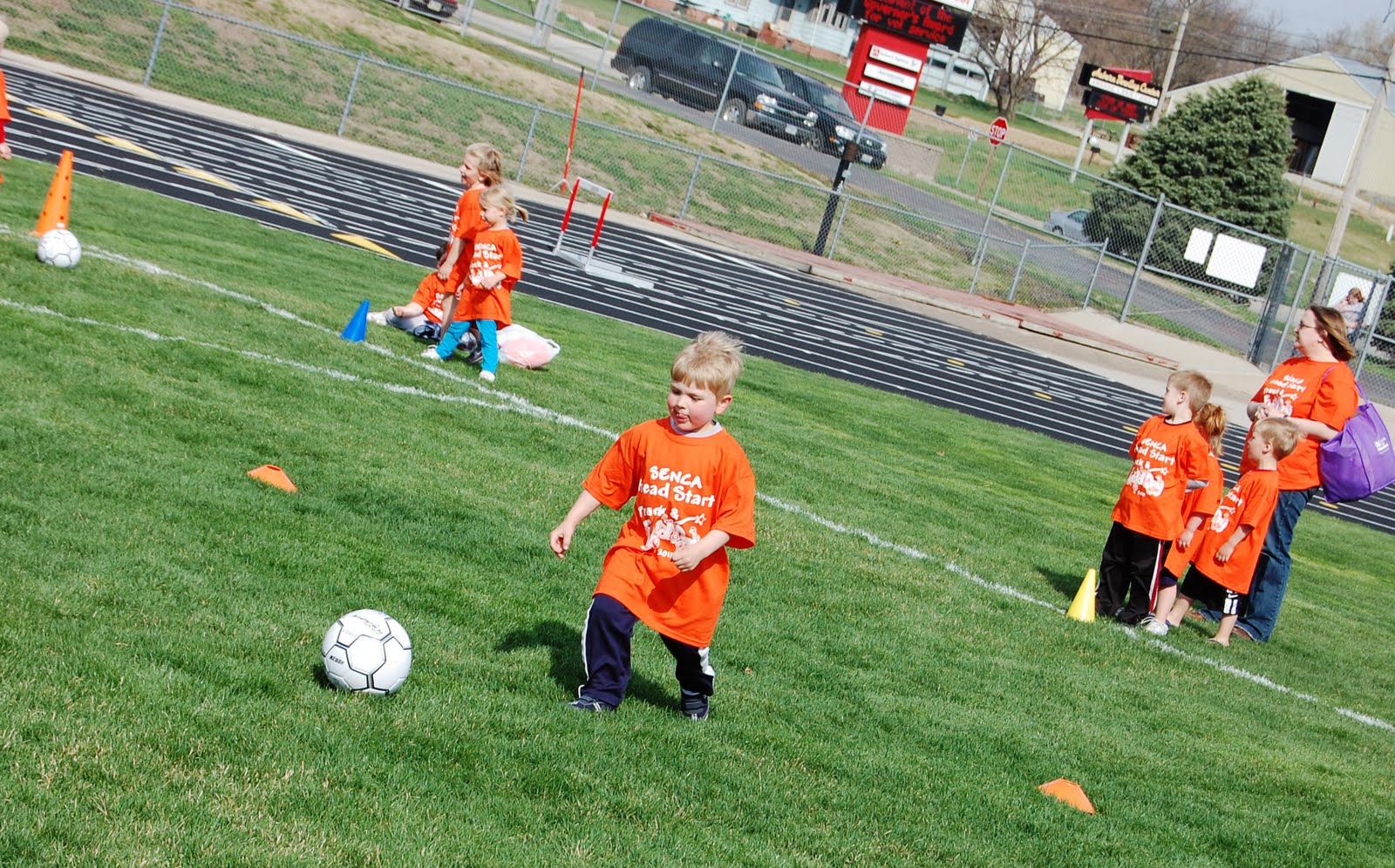 Sincerely Yours: Preschool Track & Field Day