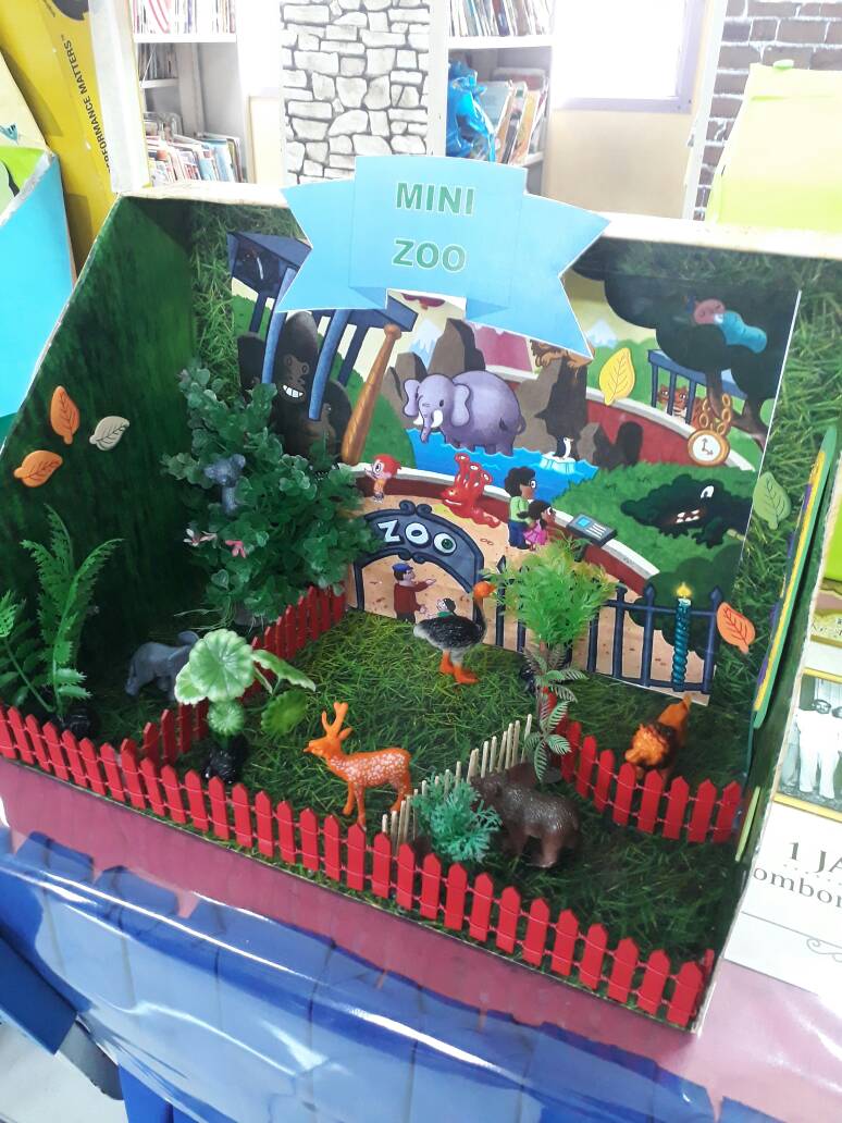 Ruang Coretan Cik Ila Kidal: Projek Tadika PRA Sekolah : Mini Zoo