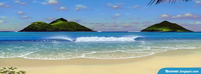 Dreamy Beach Facebook Cover | FB Cover - Unique Covers For FB Timeline