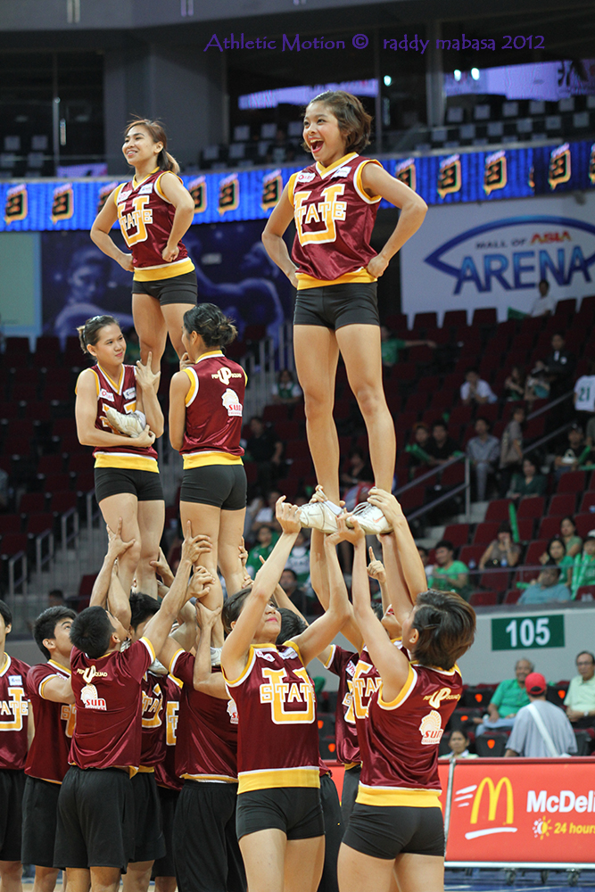Athletic Motion: UP Pep Squad 9-6-2012