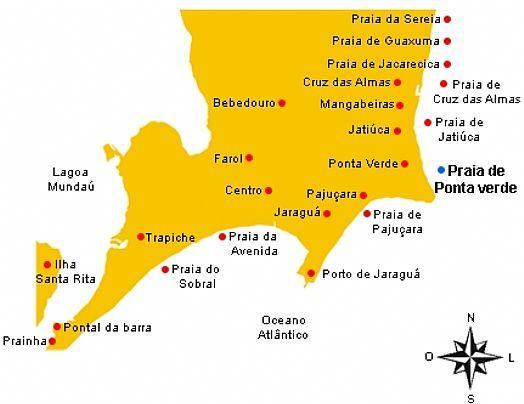 Dicas de qual praia se hospedar em Maceió