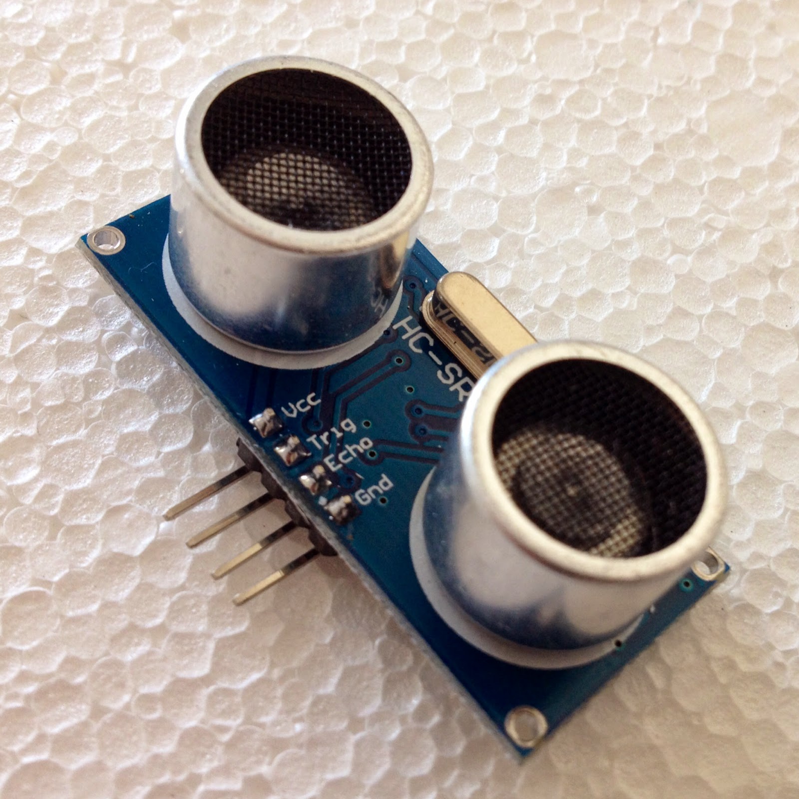 Development Sketches: Ultrasonic Sensor: first try