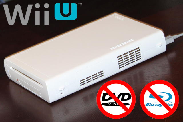 El Blog de Carlito: No hay DVD ni BluRay en el WiiU