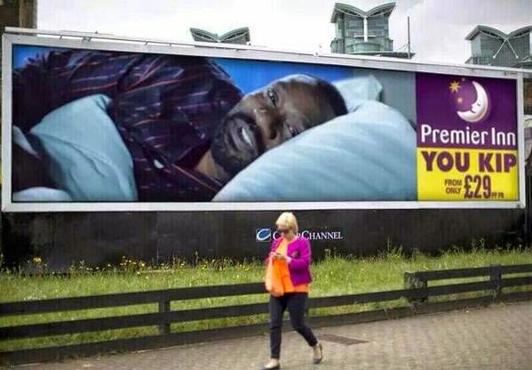 Out of Home International: Lenny Henry Billboard Makes Its Premier