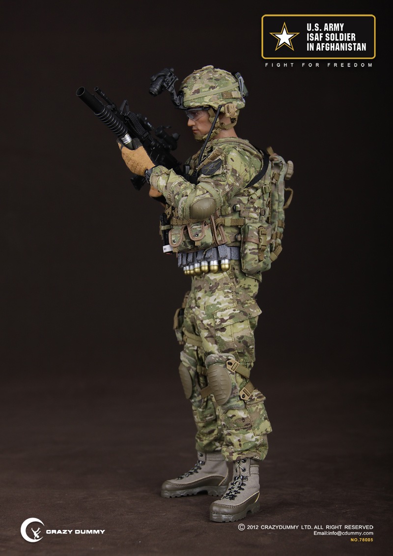 toyhaven: Preview Crazy Dummy 1/6 scale U.S. Army ISAF Soldier in ...