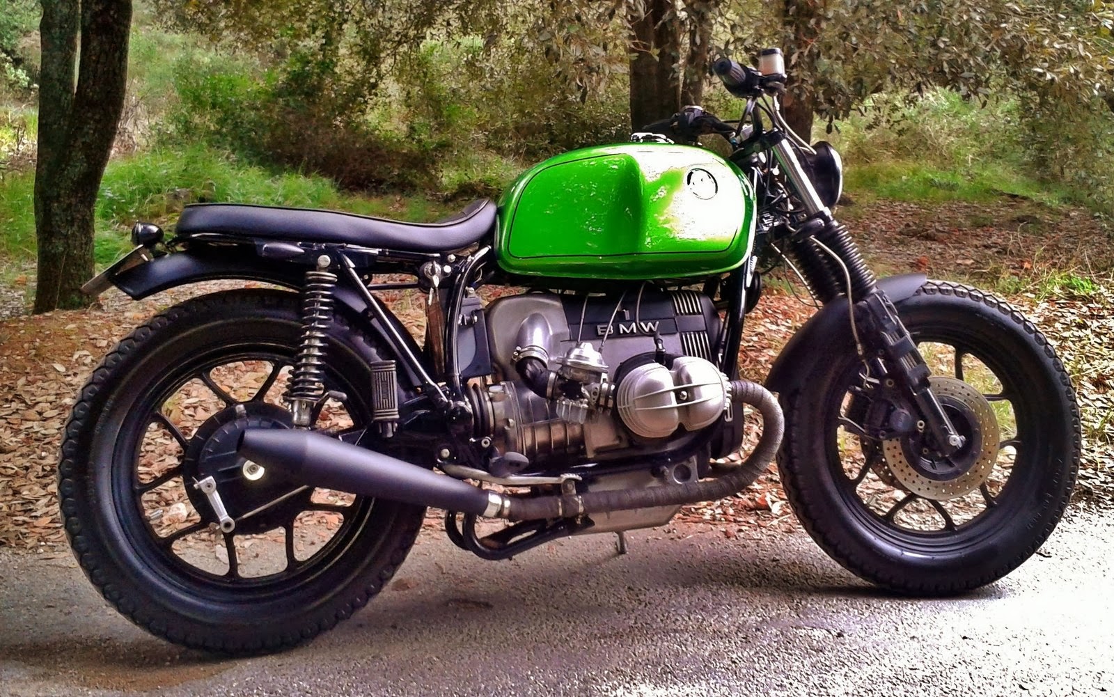 Green BMW - RocketGarage - Cafe Racer Magazine