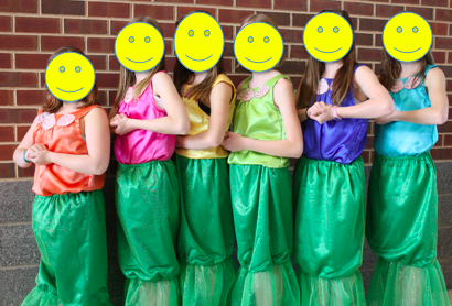 Treble in the Classroom: Little Mermaid Jr. Costumes, Costumes, Costumes