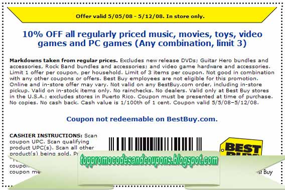 Free Promo Codes and Coupons 2023: Best Buy Coupons