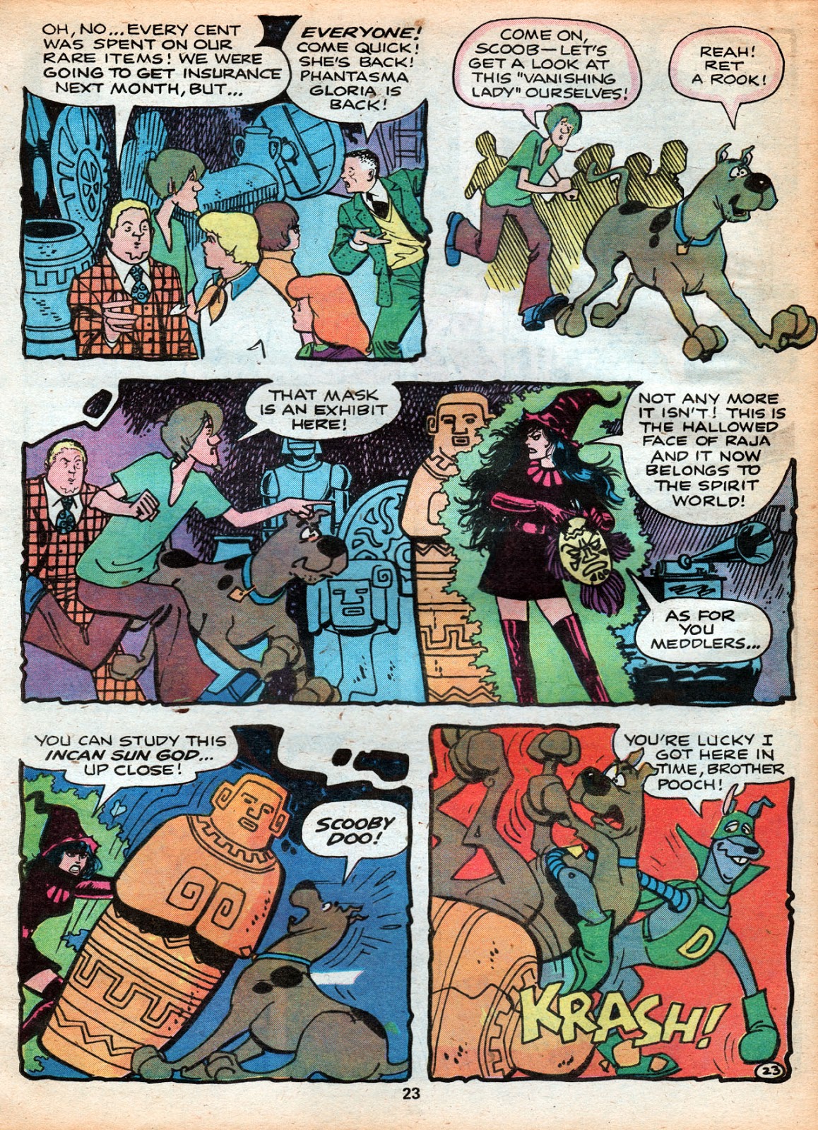 Four-Color Shadows: Scooby Doo and DynoMutt-Dan Spiegle-1978
