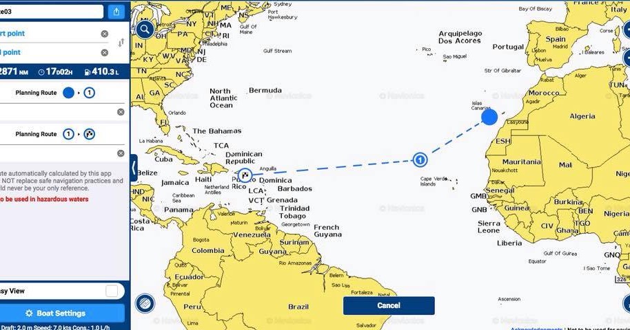 Trans Atlantic part 1