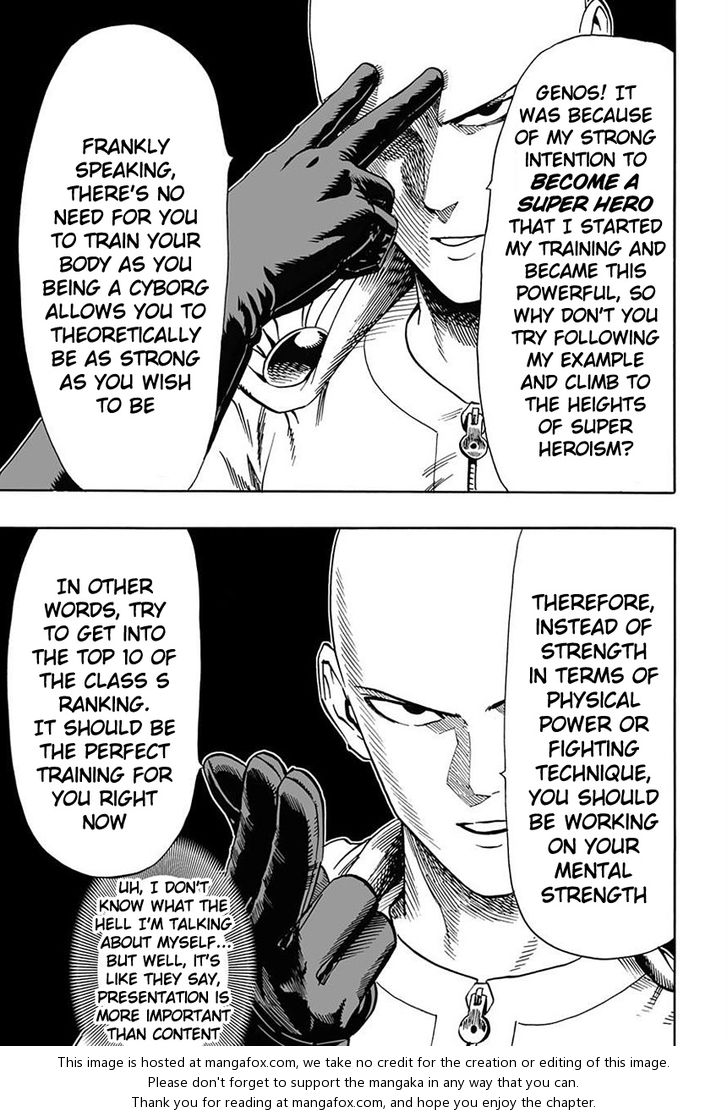 ONE PUNCH MAN CHAPTER 18 | One punch man manga