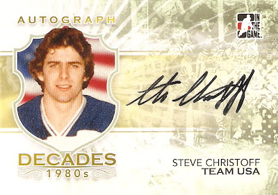 Cardboard Conundrum: Miracle on Ice Autographs #2 & #3: Steve Christoff ...