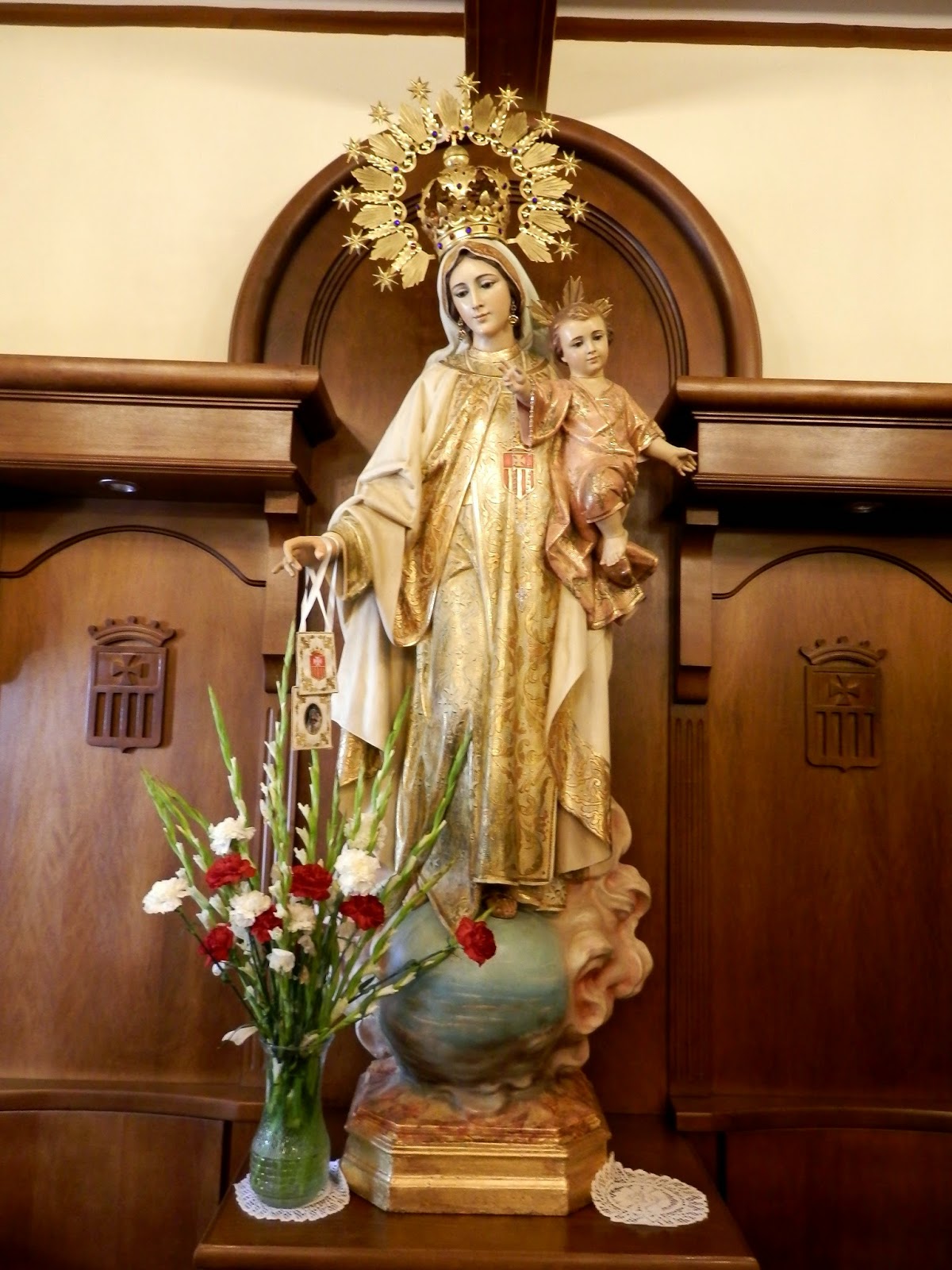 EL SAYON: LA ANTIGUA IMAGEN DE LA VIRGEN DE LA MERCED DE LA CASA ...