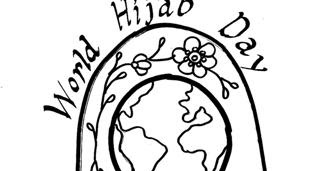 ILMA Education: World Hijab Day Printable Colouring Page