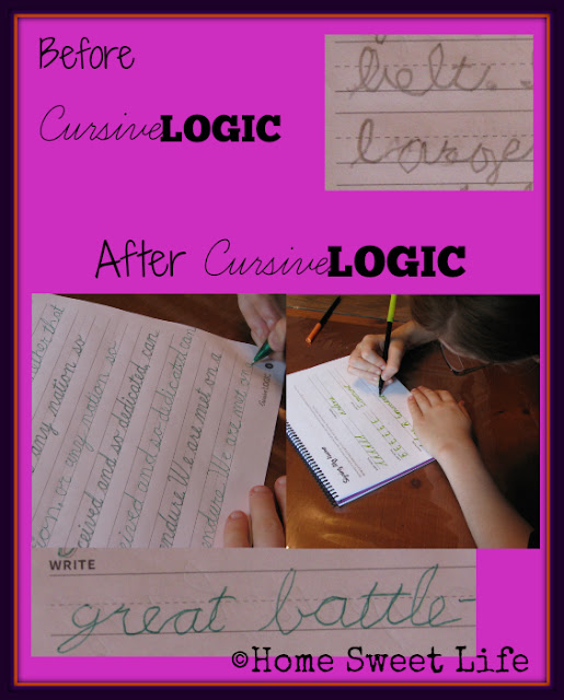 Home Sweet Life: CursiveLogic Workbook ~ A Crew Review