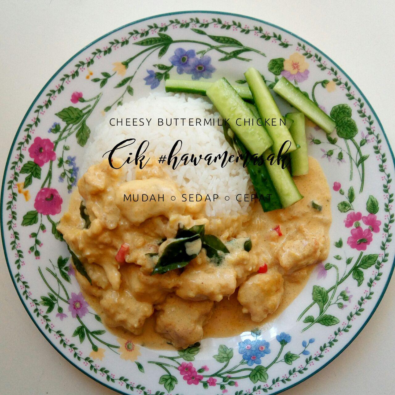 RESEPI: Ayam Cheesy Buttermilk