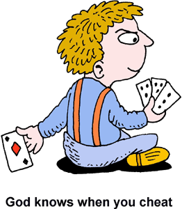 Sermons from a Psycho: Cheating is Okay as Long as it Doesn't Affect ...