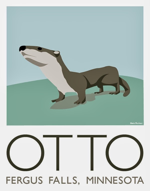365 Projects: Otto The Big Otter Fergus Falls Minnesota - MN Roadside ...