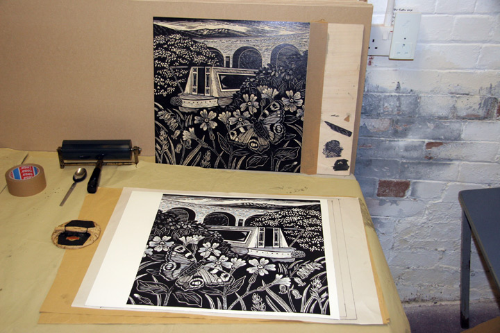 ANGIE ROGERS: Another look at the woodcut process