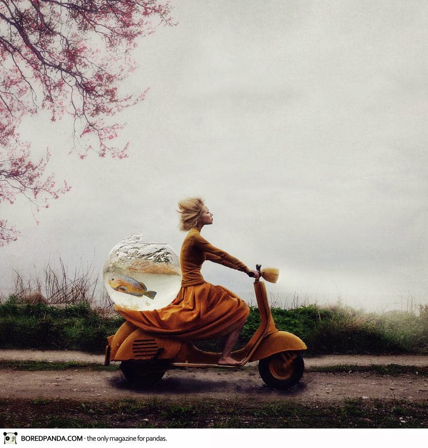 Graceful and Surreal Photo Manipulations | Reading A Word