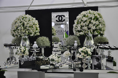 Pati Fernandes - Confeitaria Artística: Festa Chanel