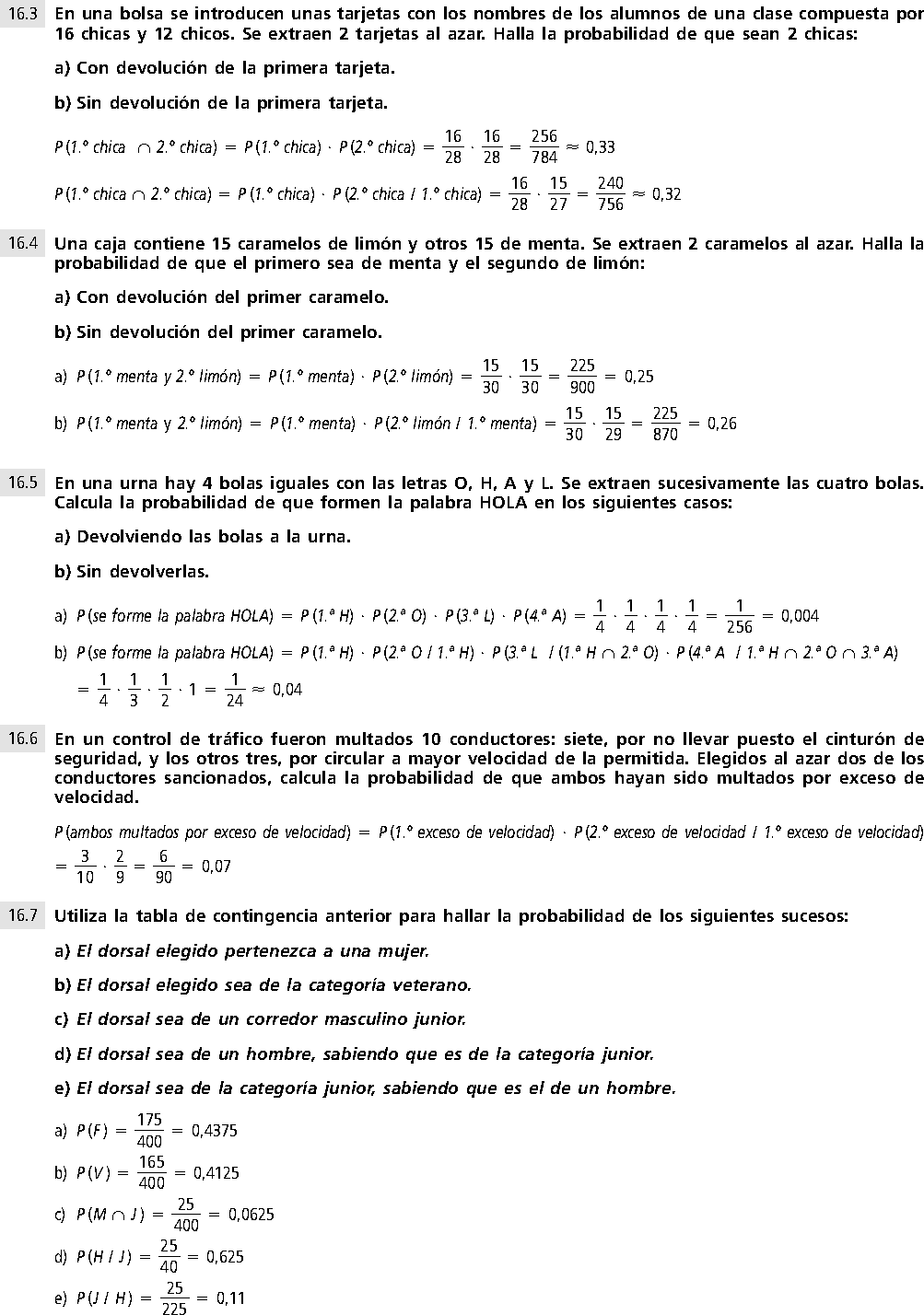 Probabilidad Condicionada Ejercicios Resueltos Matematicas